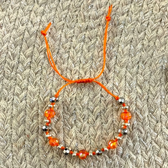 littlechickduck | Jewelry | New Super Cool Orange Iridescent Bling Boho ...